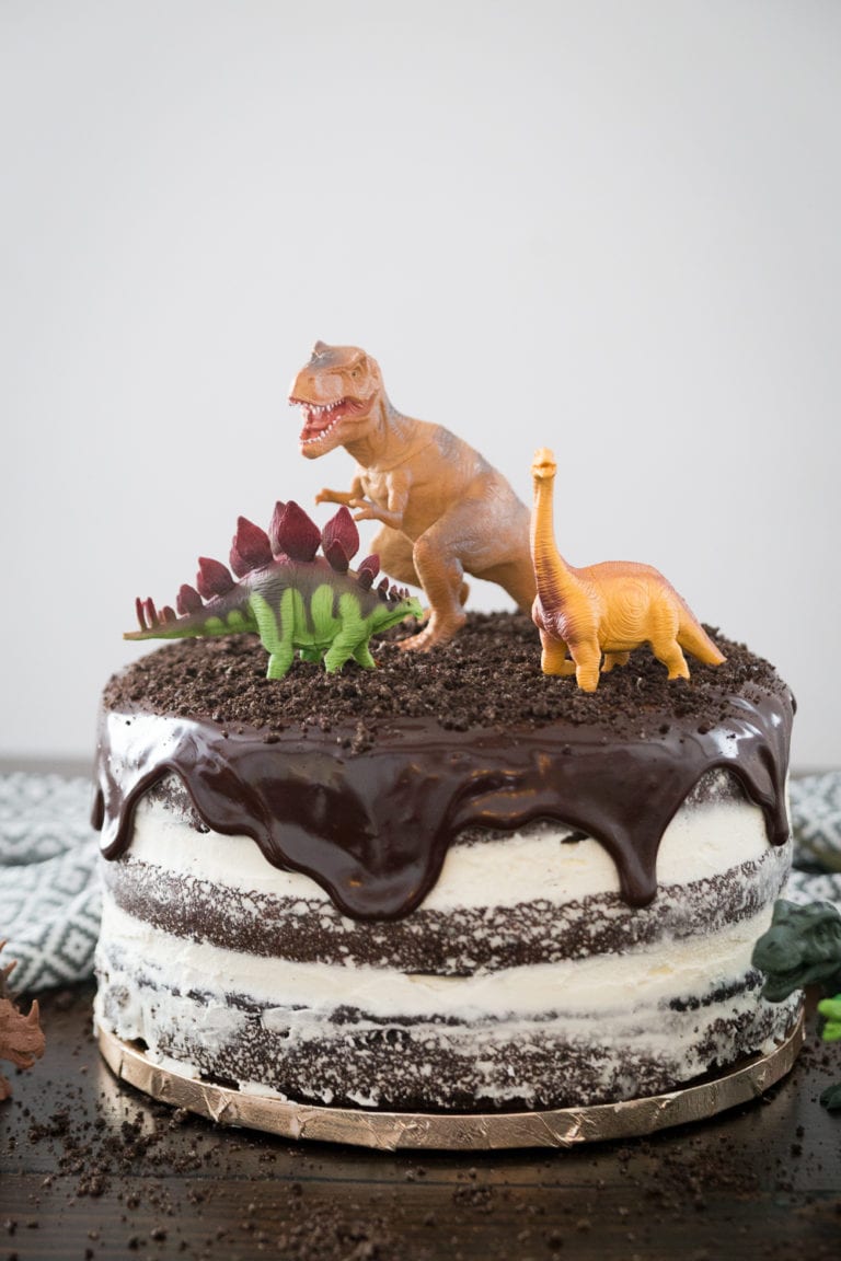 Dinosaur Cake - Made To Be A Momma