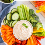 Easy Vegetable Dip Recipe - Made To Be A Momma