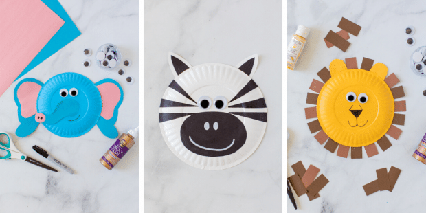 Paper Plate Jungle Animals - Made To Be A Momma