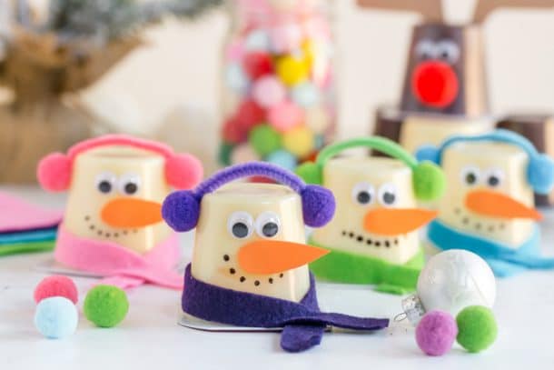 Christmas Pudding Cups - Made To Be A Momma