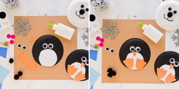 Paper Plate Winter Animals - Made To Be A Momma