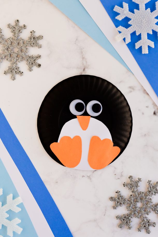 Paper Plate Winter Animals - Made To Be A Momma
