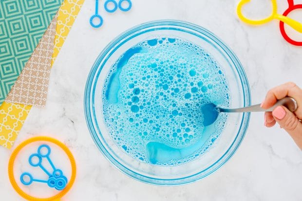 How to Make Homemade Bubbles - Made To Be A Momma