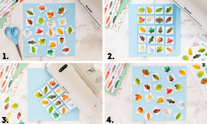 Leaf Matching Game - Made To Be A Momma