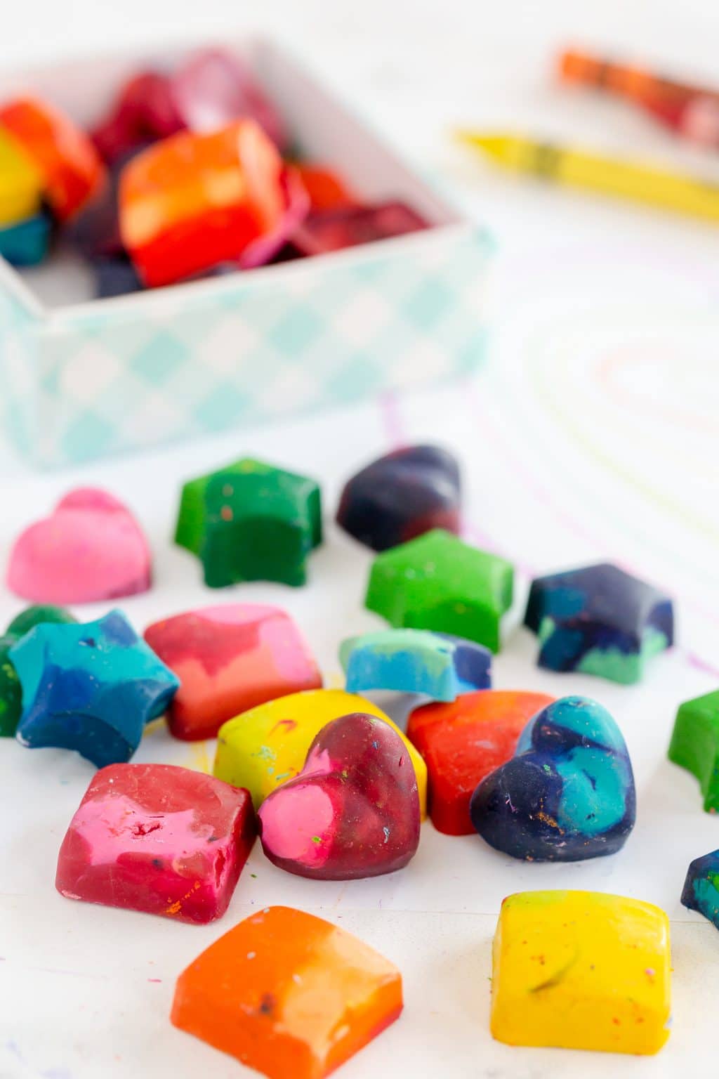 Repurposed DIY Crayons - Made To Be A Momma