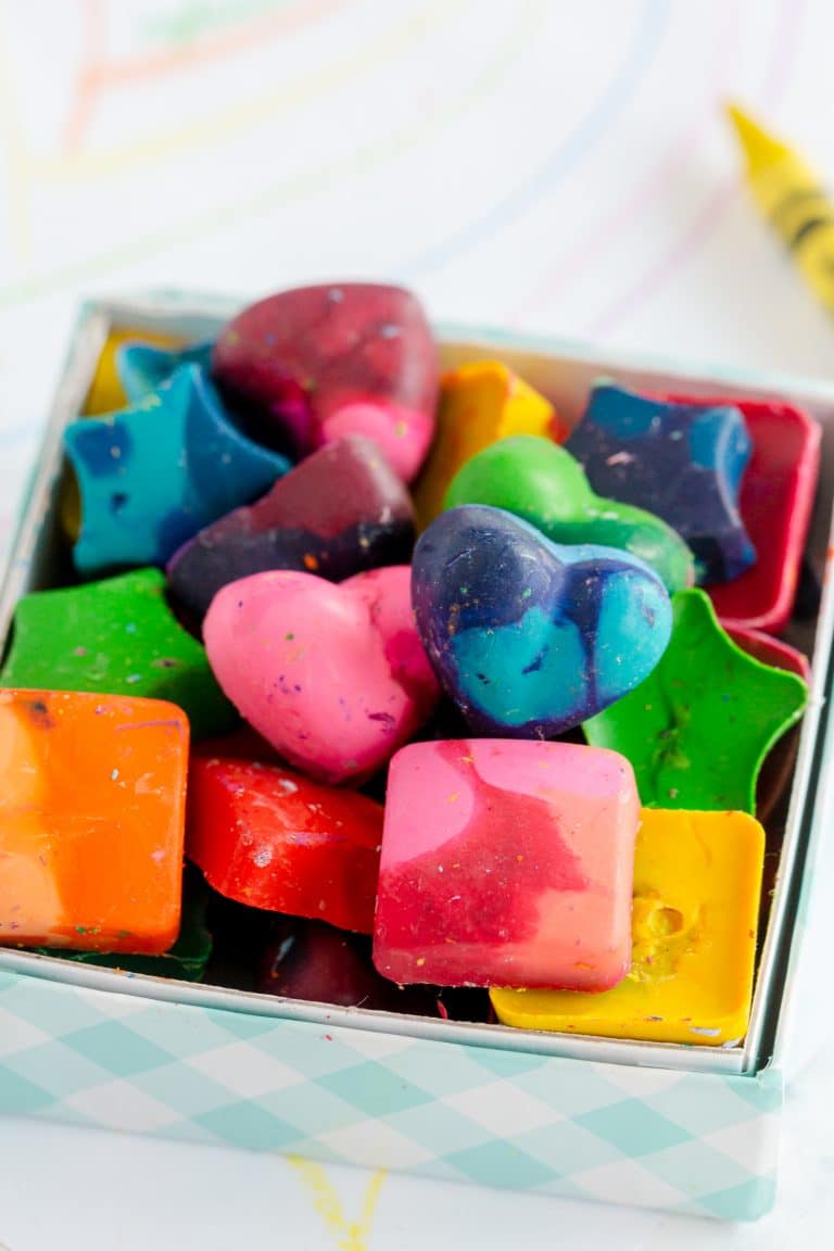 Repurposed DIY Crayons - Made To Be A Momma