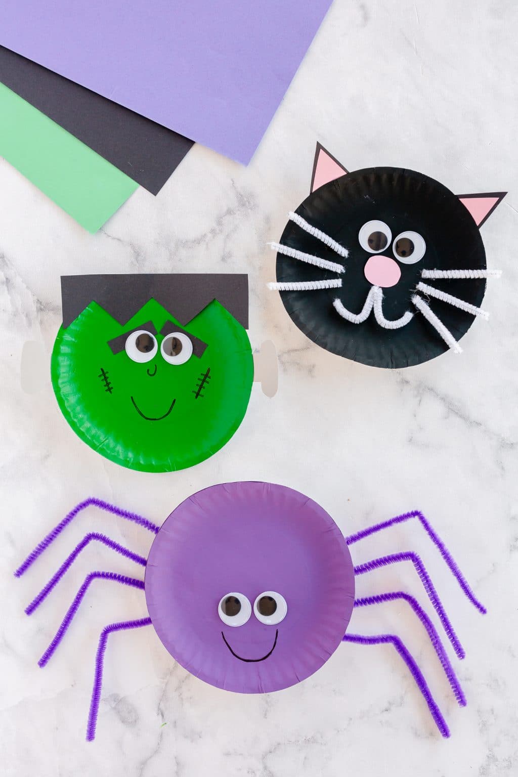Paper Plate Halloween Crafts - Made To Be A Momma