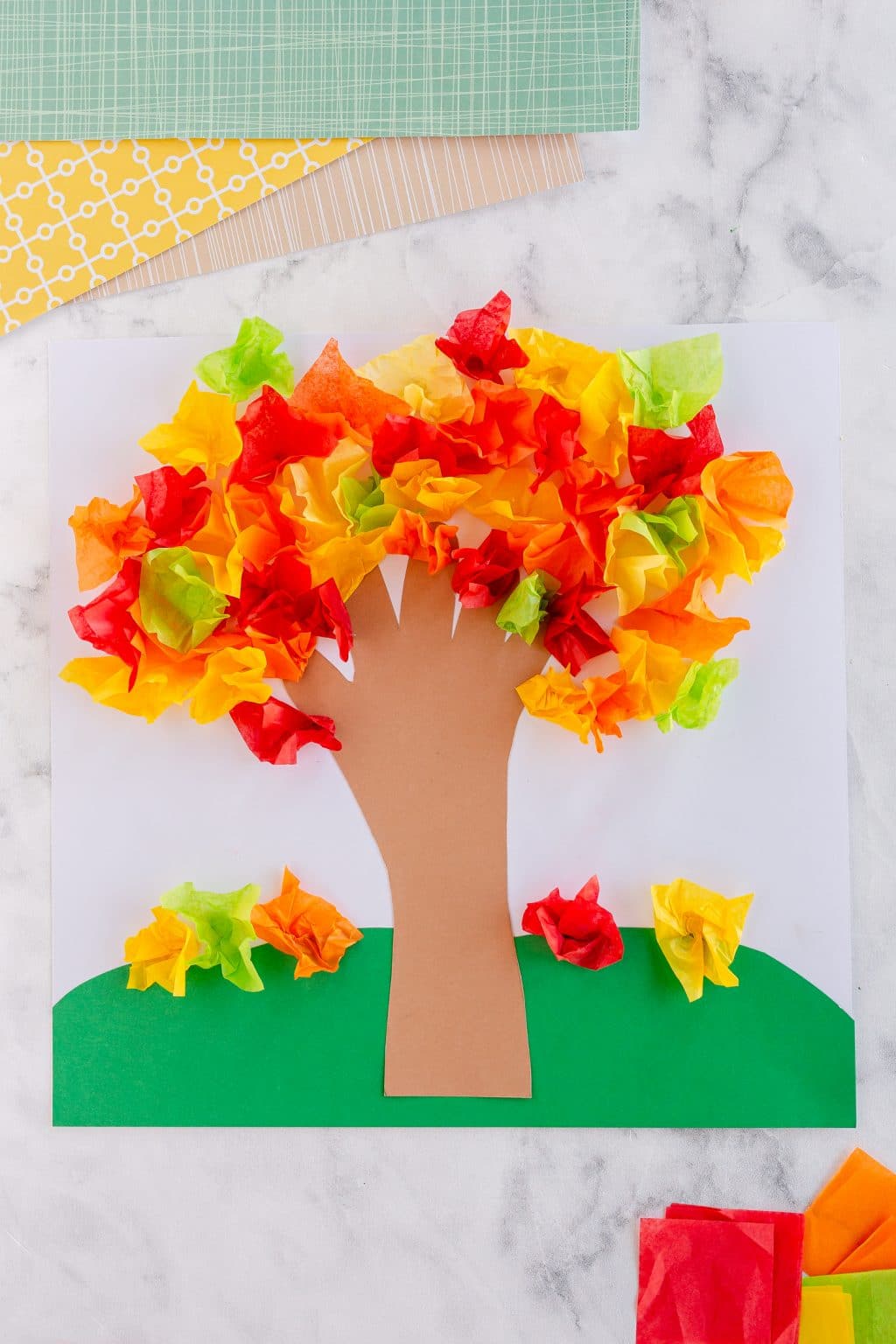 Handprint Fall Tree - Made To Be A Momma