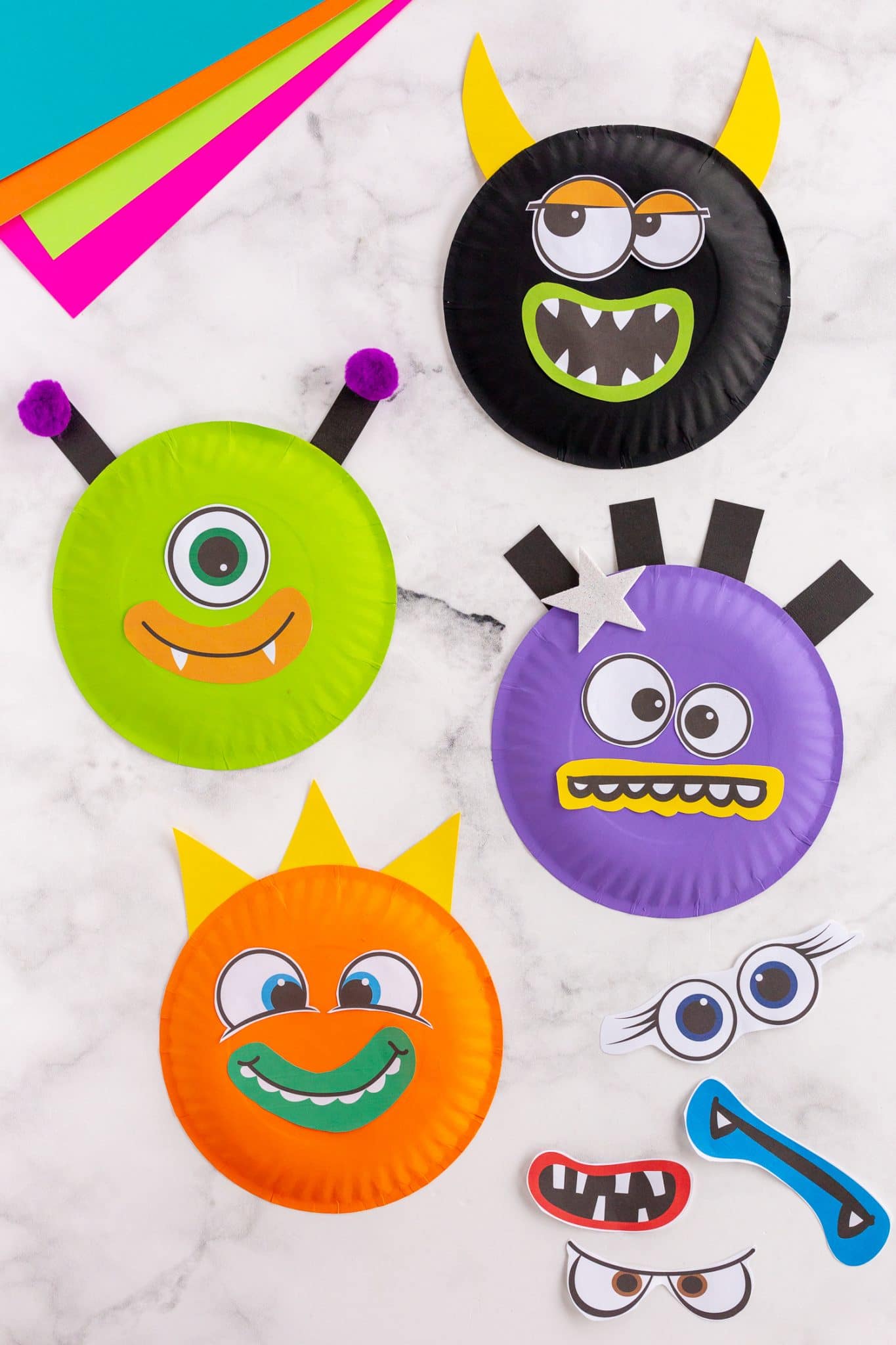Paper Plate Monsters - Made To Be A Momma