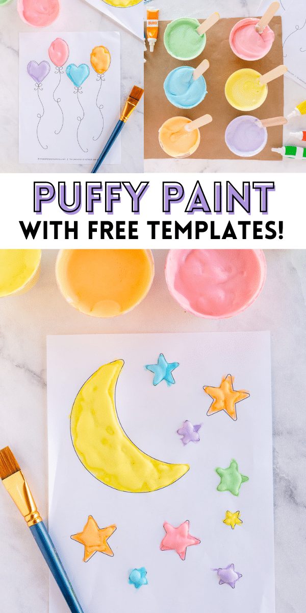 DIY Puffy Paint - Made To Be A Momma