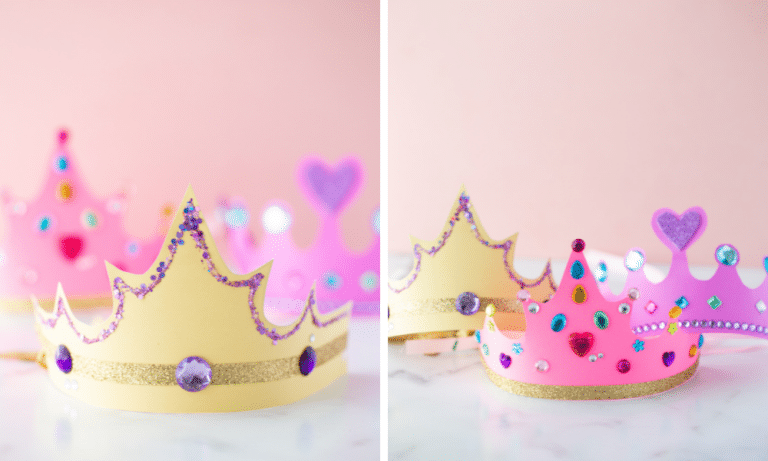 DIY Princess Crowns - Made To Be A Momma