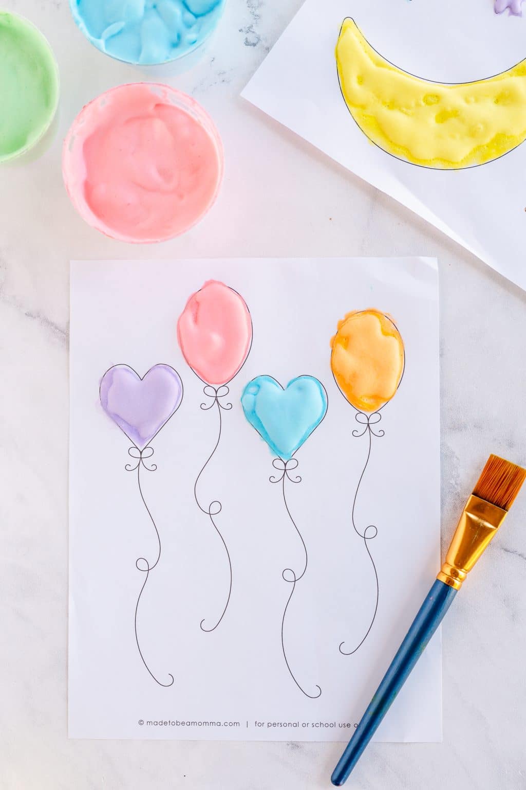 DIY Puffy Paint - Made To Be A Momma