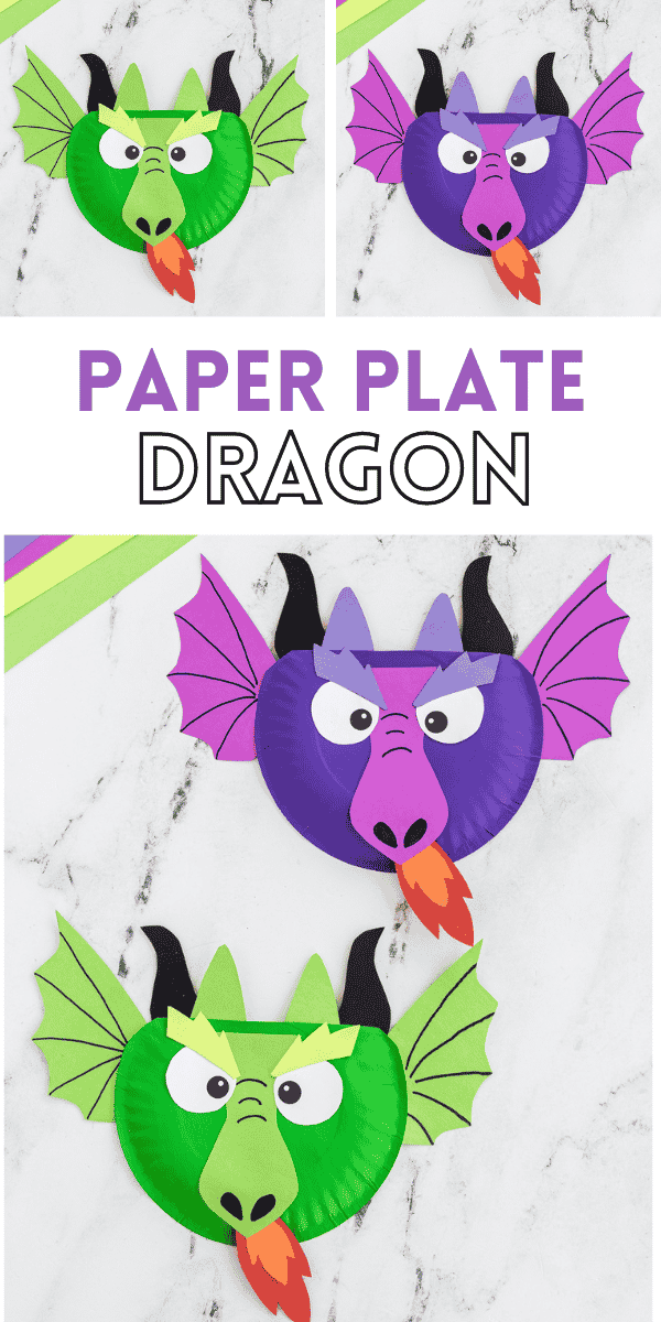 Paper Plate Dragon - Made To Be A Momma