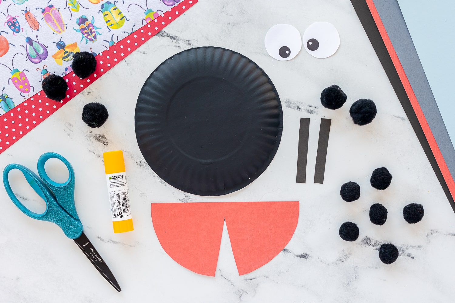 Paper Plate Ladybug Craft for Kids - Made To Be A Momma
