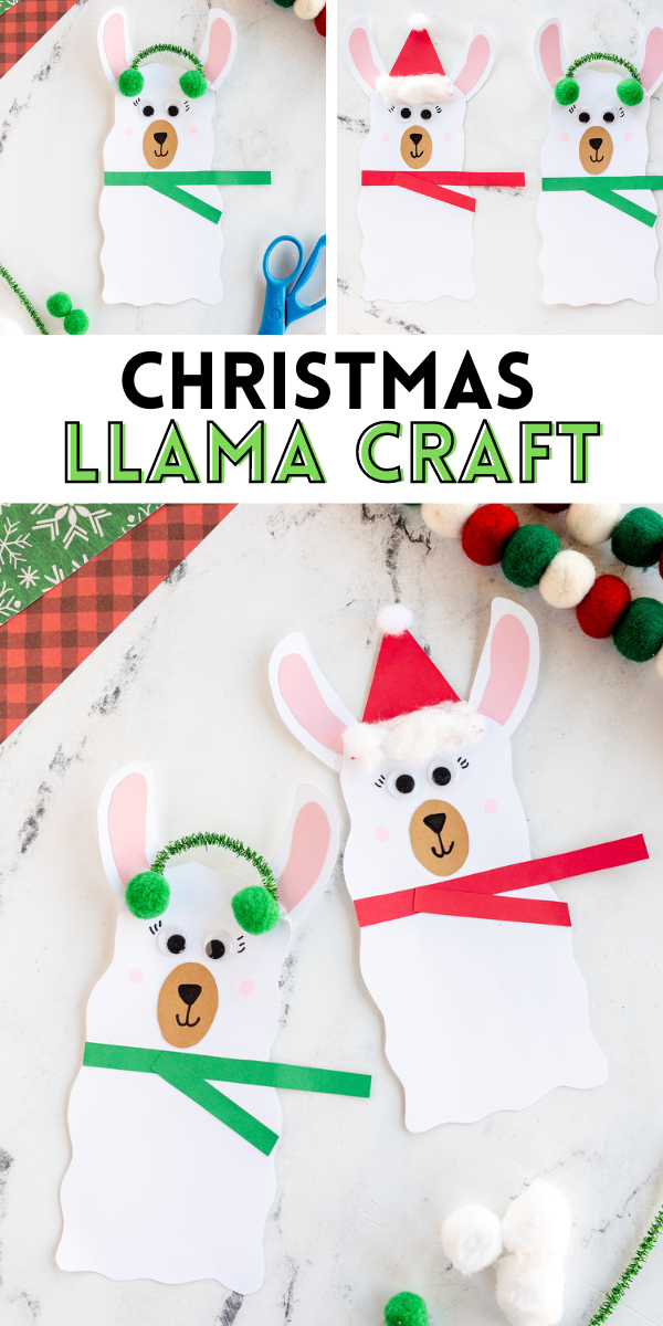 Christmas Llama Craft - Made To Be A Momma