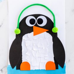 Torn Paper Penguin - Made To Be A Momma