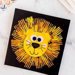 Fork Painted Lion - Made To Be A Momma