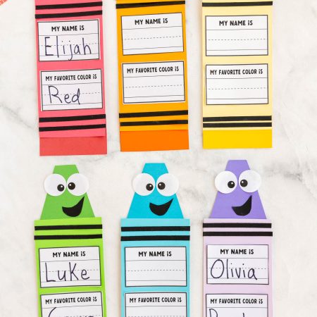 Back to School Paper Crayon Craft - Made To Be A Momma
