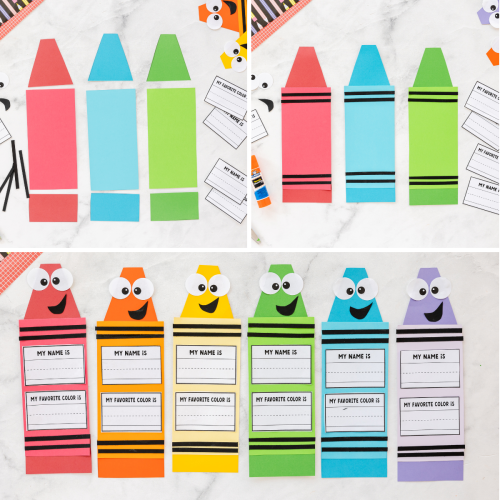 Back to School Paper Crayon Craft - Made To Be A Momma