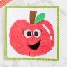 Torn Paper Apple Craft - Made To Be A Momma