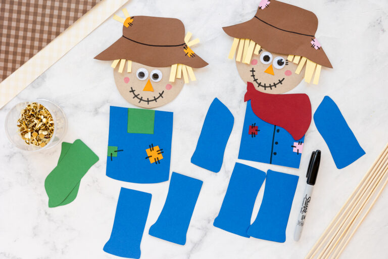 Scarecrow Paper Craft - Made To Be A Momma