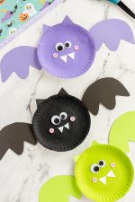 Paper Plate Bat - Made To Be A Momma