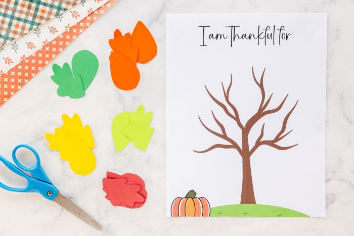 Thankful Tree Free Printable Craft for Kids - Made To Be A Momma