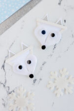 Popsicle Stick Arctic Fox - Made To Be A Momma