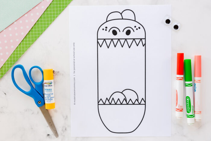 Alligator Surprise Craft - Made To Be A Momma