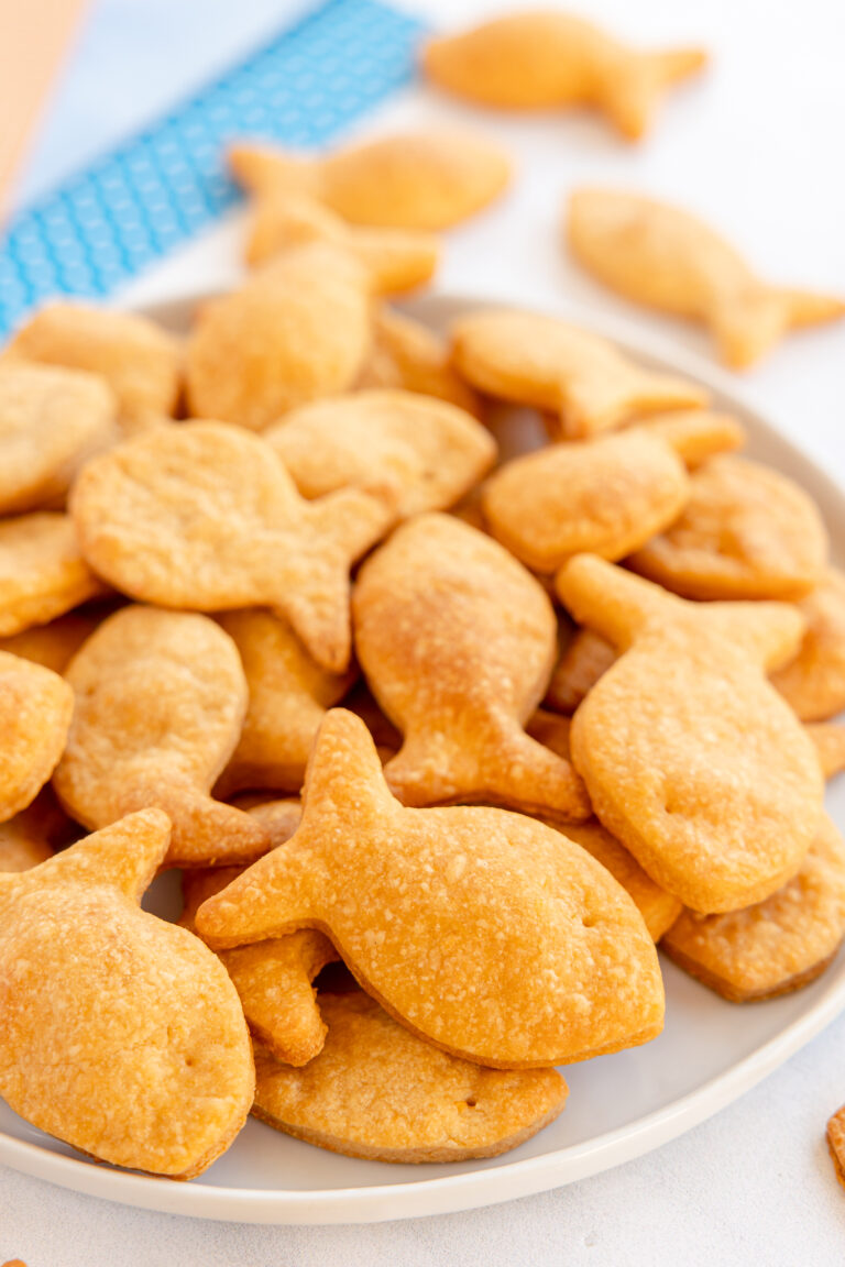 Homemade Goldfish Crackers For Kids - Made To Be A Momma