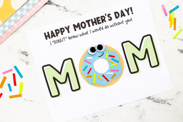 Mother's Day Donut Card - Made To Be A Momma