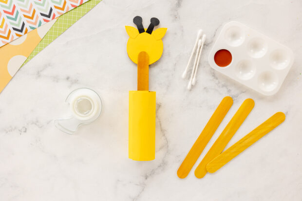 Toilet Paper Roll Giraffe - Made To Be A Momma