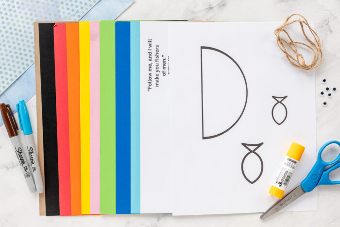Fishers of Men Craft - Bible Craft for Kids! - Made To Be A Momma