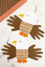 Handprint Eagle Craft - Made To Be A Momma