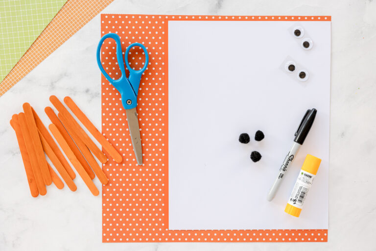 Popsicle Stick Fox Craft for Kids - Made To Be A Momma