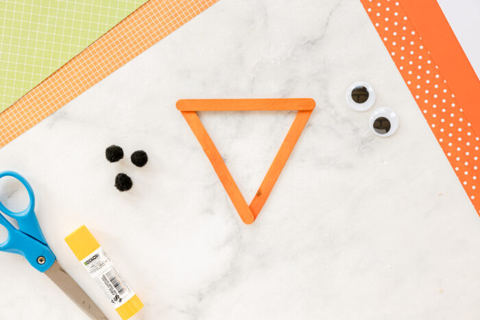 Popsicle Stick Fox Craft for Kids - Made To Be A Momma