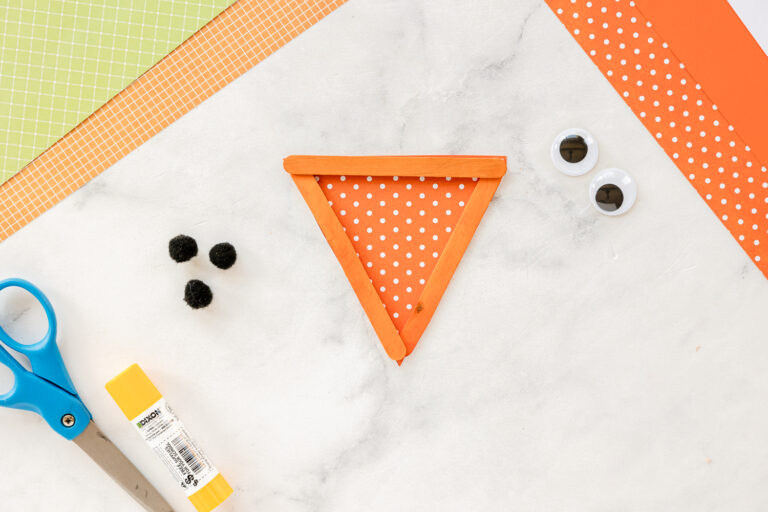 Popsicle Stick Fox Craft for Kids - Made To Be A Momma