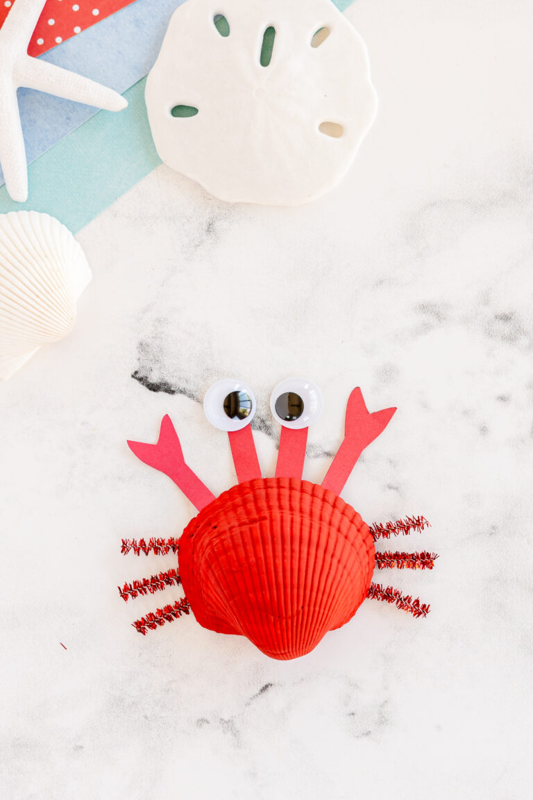DIY Seashell Crabs - Made To Be A Momma