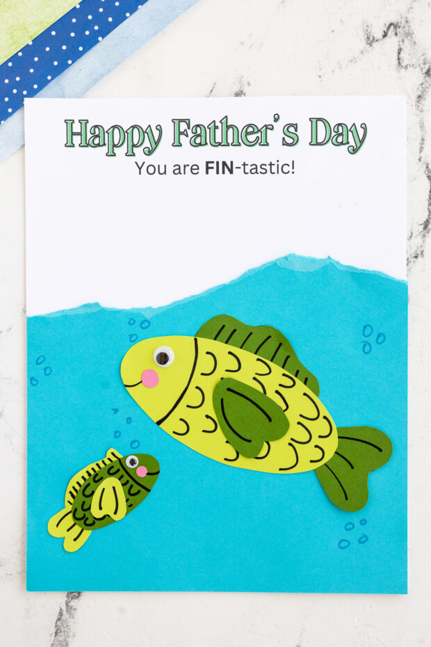 Father's Day Fishing Craft - Made To Be A Momma