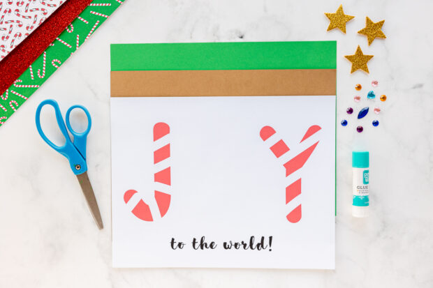 Printable Joy Handprint Tree Craft - Made To Be A Momma