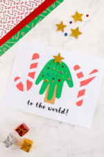 Printable Joy Handprint Tree Craft - Made To Be A Momma