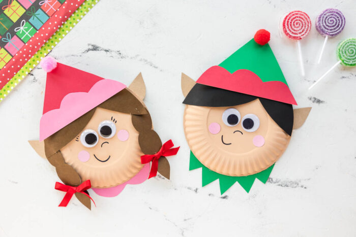 Paper Plate Elf - Made To Be A Momma