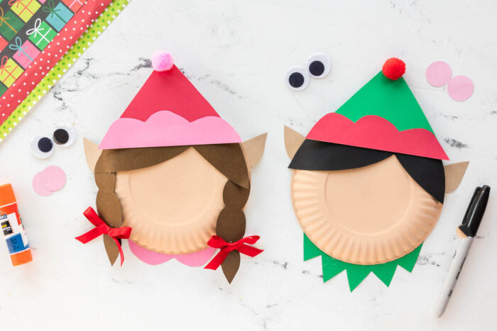 Paper Plate Elf - Made To Be A Momma