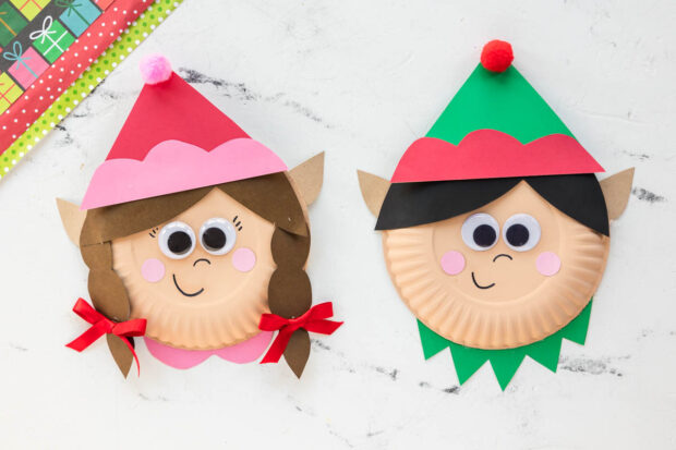 Paper Plate Elf - Made To Be A Momma