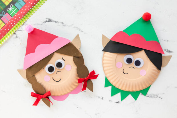 Paper Plate Elf - Made To Be A Momma