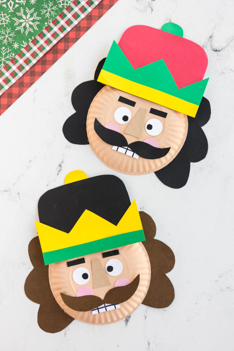 Paper Plate Nutcracker Craft For Kids - Made To Be A Momma