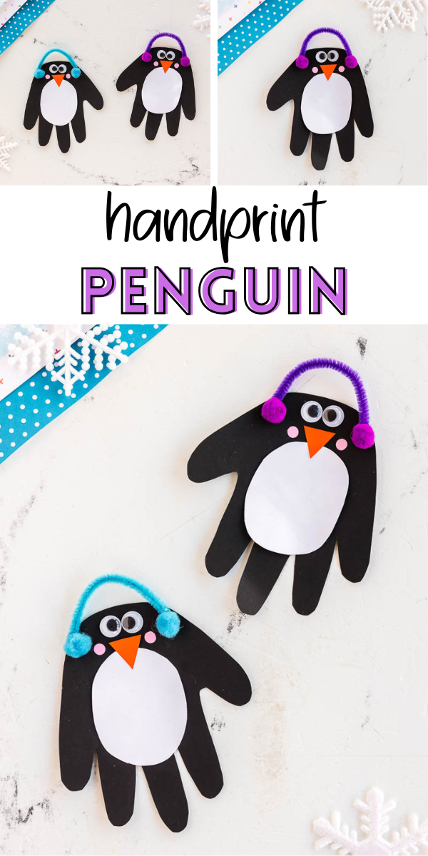 Handprint Penguin - Made To Be A Momma