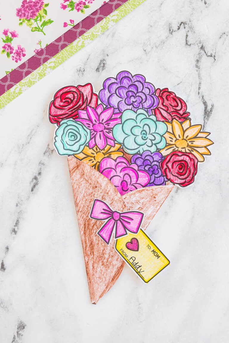 Mother’s Day Printable Bouquet - Made To Be A Momma