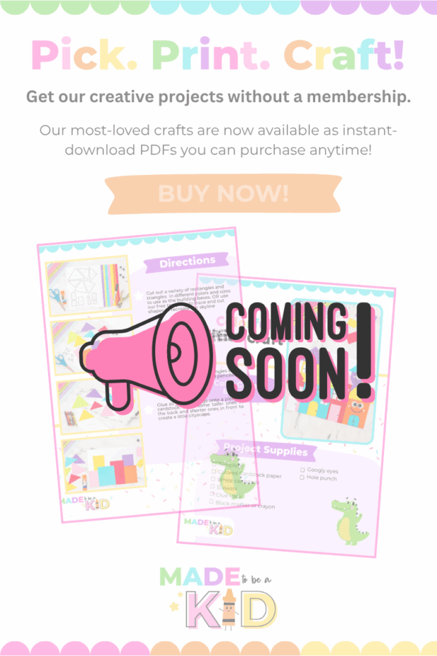 Colorful Cities Paper Craft - Made To Be A Momma