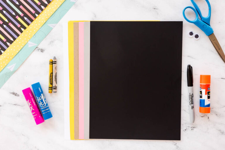 Paper Pencil Craft for Kids – Easy Back to School Project - Made To Be ...